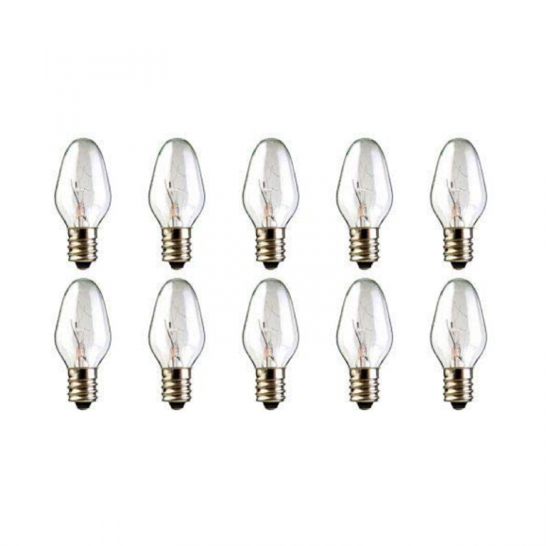 10 Pack 15 Watt 120V Light Bulbs – Technical Precision